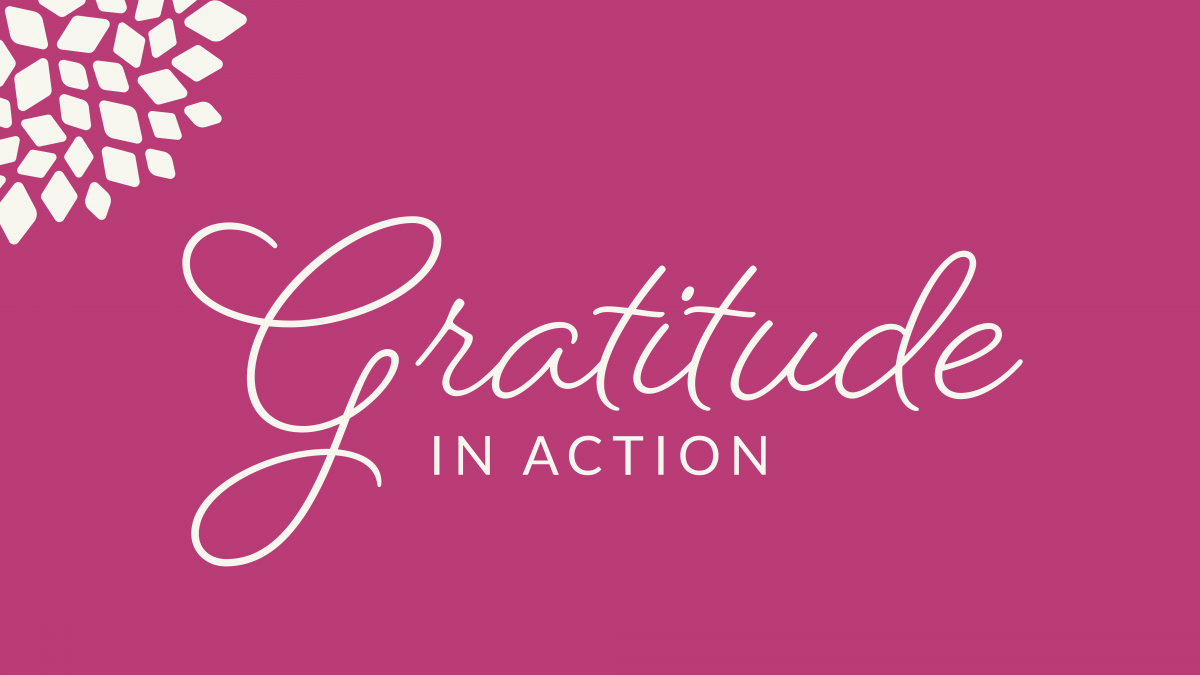 Gratitude in Action - The Magdalen House